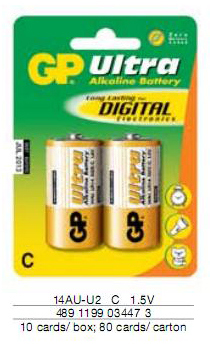 Pin GP Ultra Alkaline 14AU - U2 :: Sản phẩm :: Tập đoàn Hóa chất Việt Nam